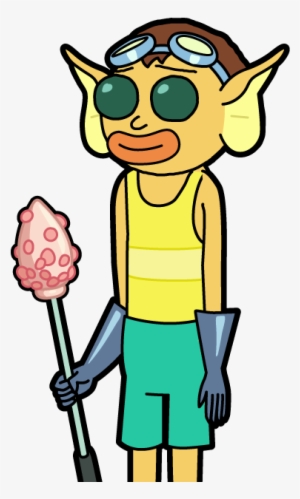 #188 - Plumbonia Morty - Pocketmortys - Net Transparent PNG - 390x650 ...