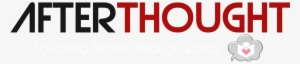 Afterthought Transparent PNG - 1344x330 - Free Download on NicePNG