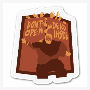 Dontopen Hodor Stickermask - Rustangelo Art Transparent PNG - 600x600 ...