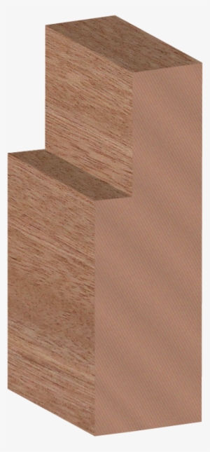 Single Rebate Jamb - Hardwood Transparent PNG - 640x1322 - Free ...