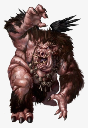 Nalfeshnee Demon - Nalfeshnee Transparent PNG - 350x510 - Free Download ...