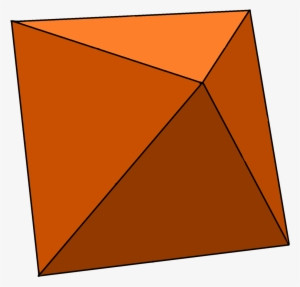 Octahedron Orange - Octahedron Transparent PNG - 1045x1024 - Free ...