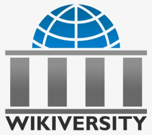 Wikiversity Logo Blue Silver - Wikiversity Logo Transparent PNG ...