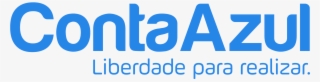 Marca Com Tagline Azul - Contaazul Transparent PNG - 1754x457 - Free ...