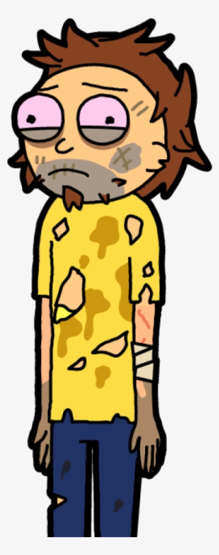 Scruffy Morty - Unkempt Morty Transparent PNG - 400x866 - Free Download ...