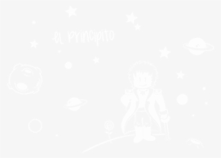 Vinilo Decorativo El Principito - Monochrome Transparent PNG - 570x600 ...