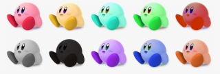 Kirby Palettes - Thumbnail Transparent PNG - 2500x880 - Free Download ...