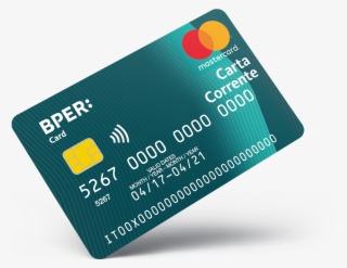 Bper Card Carta Corrente Transparent PNG - 1362x1004 - Free Download on ...