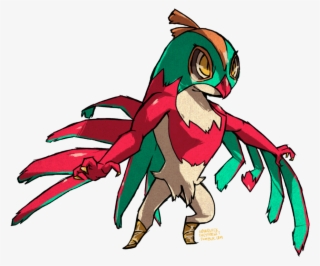 574kib, 983x812, Hawlucha By Blizzou-d6oor47 Transparent PNG - 983x812 ...