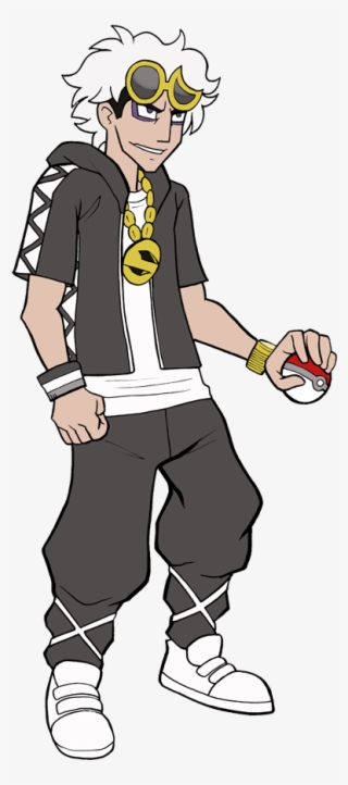 Guzma Png - Cartoon Transparent PNG - 540x900 - Free Download on NicePNG