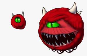 3460386 - Cacodemon Transparent Transparent PNG - 1024x644 - Free ...
