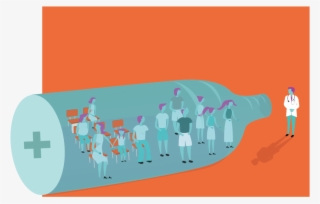 Bottleneck Illustration - Illustration Transparent PNG - 1000x674 ...