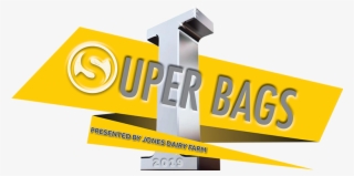 Super Bags Logo Resized - Signage Transparent PNG - 800x416 - Free ...