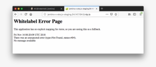 Whitelabelerrorpage - Conkeror Transparent PNG - 951x420 - Free ...