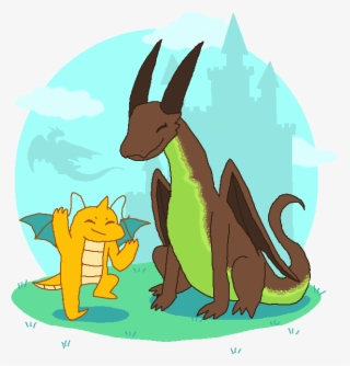 Its Dragon Day Apparently - Cartoon Transparent PNG - 1400x1400 - Free ...